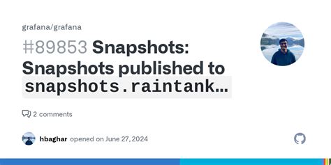 Snapshots Snapshots Published To `` Attempt To Make A Get Request To The
