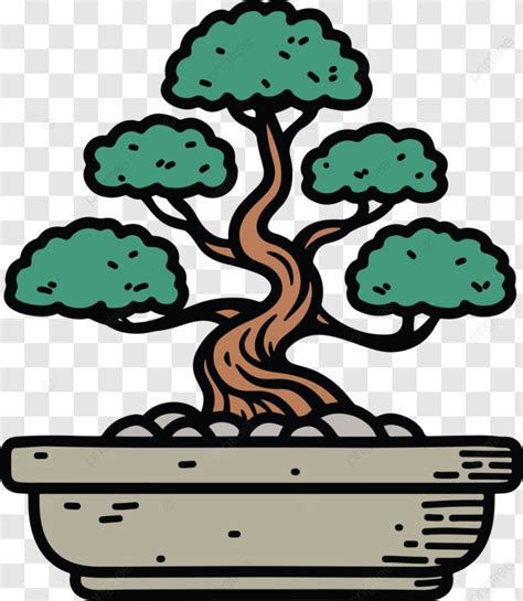 Japanese Bonsai Tree Logo Vector Bonsai Japanese Tree Png And Vector
