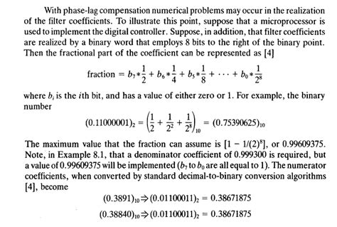 For The System In Example 8 1 In The Textbook You