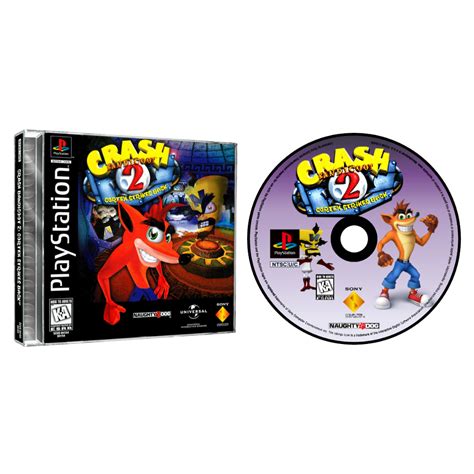 Jogo Cd Crash Bandicoot 2 Cortex Strikes Back Para Playstation 1 Ps1