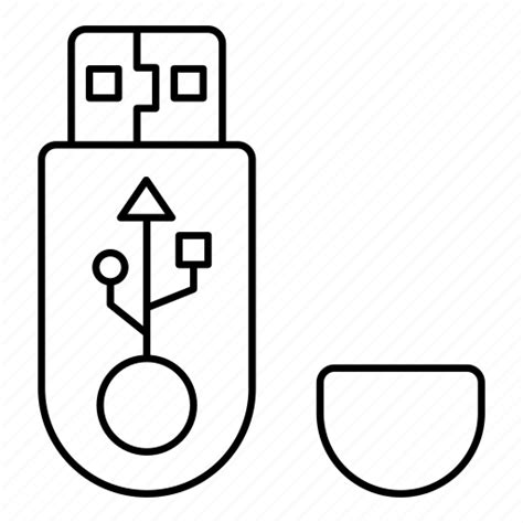 Usb Device Storage Electronic Connect Icon Download On Iconfinder
