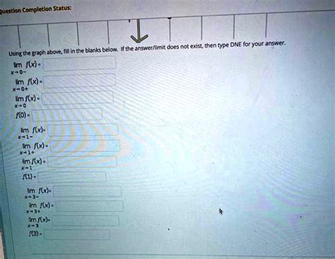 Solved Questlon Completion Status If The Answerillmit Does Not Exist