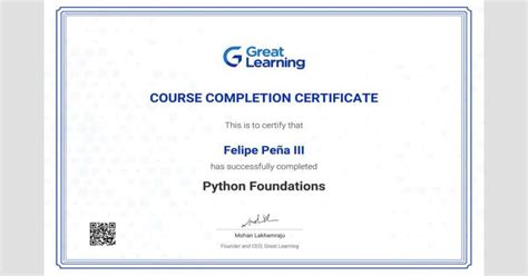 Ive Finished A Module On Python Foundations Gaining Valuable