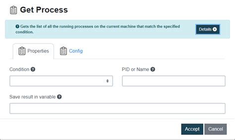 Obtener Proceso Rocketbot Docs