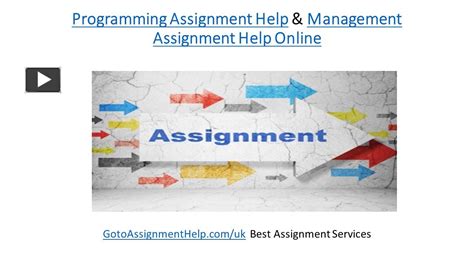 Programming Management Assignment Help Online Presentation Free To Download