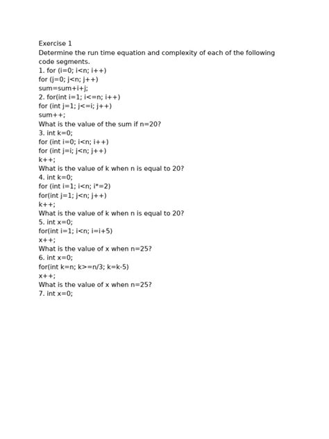 exercise 1 pdf