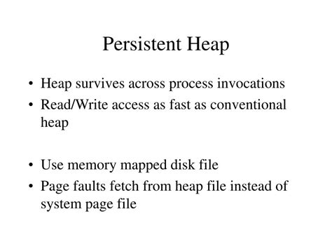 Ppt Optimizing Virtual Memory Primitives For Enhanced Performance