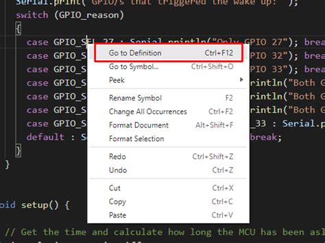 ESP Wakeup From Multiple GPIO Sources And Using Predefined Pin Definitions Instead Of Bitmask