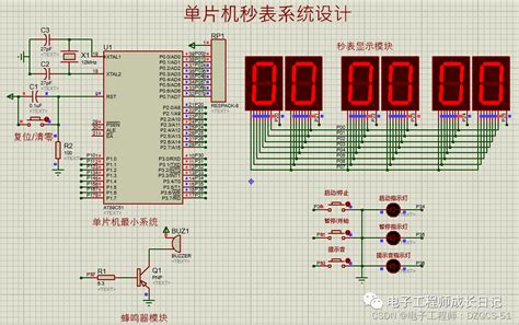 基于51单片机的秒表系统设计基于51单片机的秒表设计 Csdn博客
