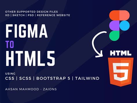 PSD/XD/Figma/Sketch conversion to Html5 using CSS Bootstrap5 TailwindCSS. | Upwork