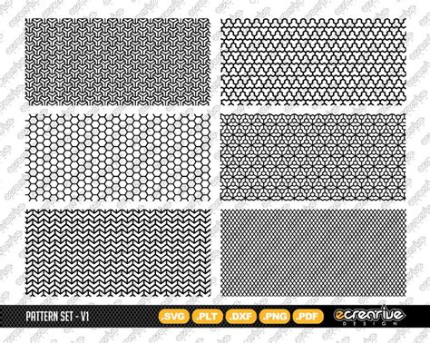 Laser Stippling Pattern Template Set V1 Svg Plt Etsy