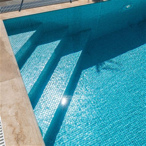Glass Pool Tiles Tealturquoise Pools And Surfaces Distributor