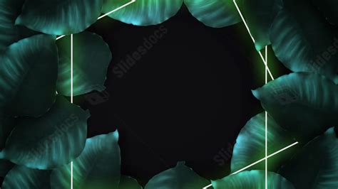 Best Light Effect Aperture Powerpoint Background For Presentation