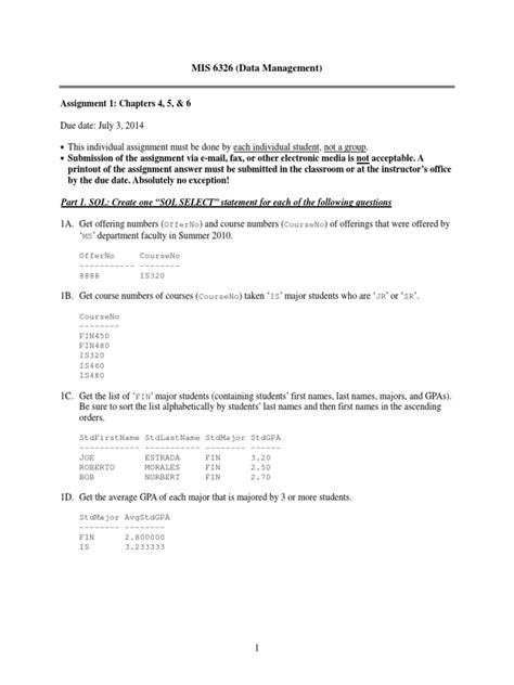 database assignment 1 pdf relational database relational model