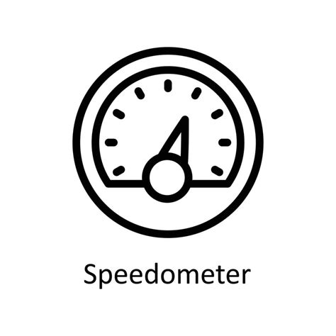 Simple Speedometer Vector