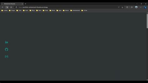 Video Mohammed Shousha 🇵🇸 On Linkedin Webdevelopment Project