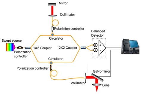 Schematic Of The Swept Source Doppler Oct System Download Scientific
