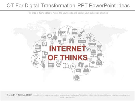 Iot For Digital Transformation Ppt Powerpoint Ideas Templates