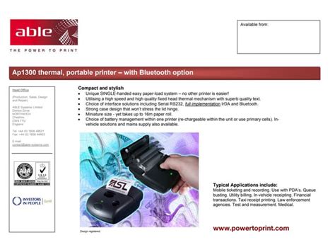 Sewoo Catalog Label Printer Pdf