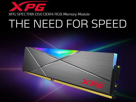 Press Release: ADATA Unveils XPG SPECTRIX D50 DDR4 | Discussions ...