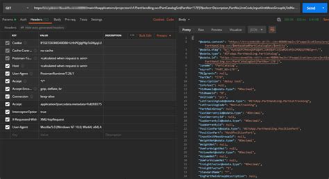 capturing ifs aurena requests using postman dsj s blog