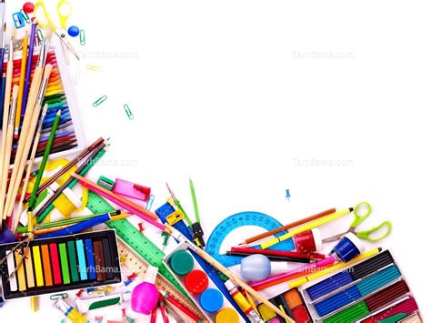 عکس با کیفیت لوازم التحریر