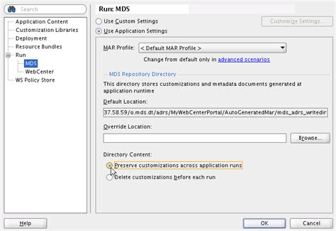 Understanding Webcenter Portal Framework Applications