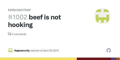 beef is not hooking · issue 1002 · beefproject beef · github