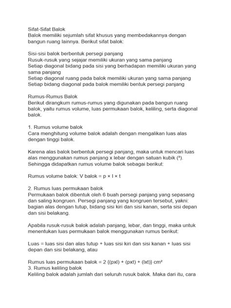 Rumus Balok Pdf Metode And Bahan Ajar Seni Rumus Balok Pdf Metode And Bahan Ajar Seni