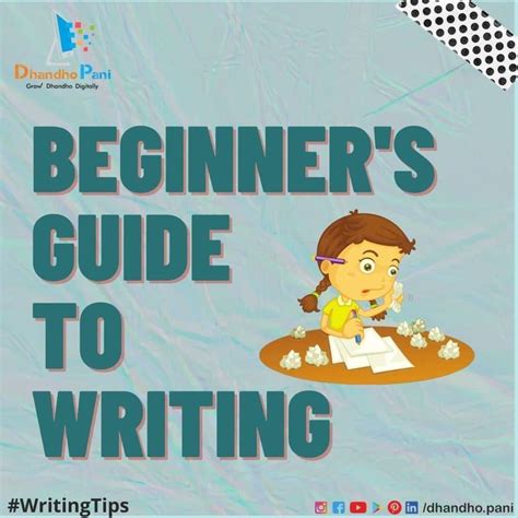 Beginners Guide To Writing Thinking Skills Writing Tips Writing