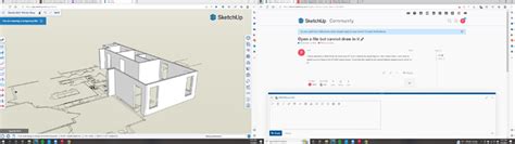Open A File But Cannot Draw In It SketchUp Free SketchUp Community