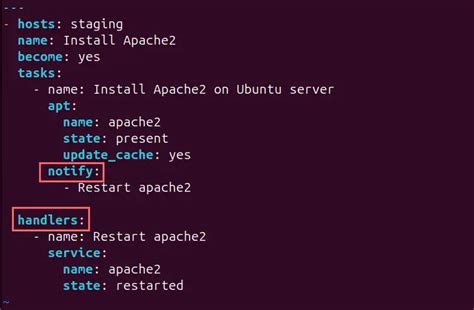 How To Use Handlers In Ansible Playbook