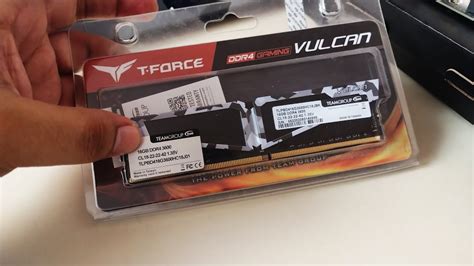 Memória Team Group T Force Vulcan Ddr4 16gb 3600mhz É Boa Youtube