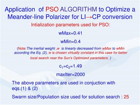 Ppt Particle Swarm Optimization Pso Powerpoint Presentation Free