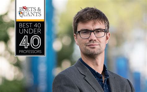 Poets Quants 2021 Best 40 Under 40 Professors Bart De Langhe Esade Business Babe
