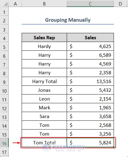 how to use the grouping and consolidation tools in excel 5 examples