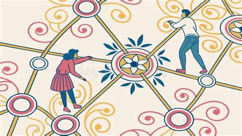 Network With People Connect Social Network Design Vector Design Generative Ai Stock