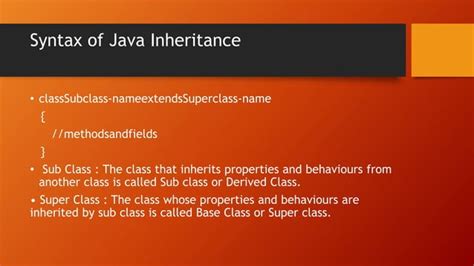 Inheritance Ppt