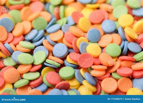 Colorful Confetti Candy Sprinkles Stock Image Image Of Party Decorate 171058079