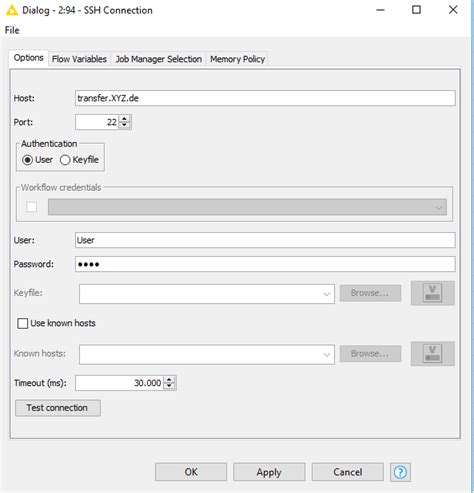 Ssh Conncection Not Working For Sftp Knime Analytics Platform Knime