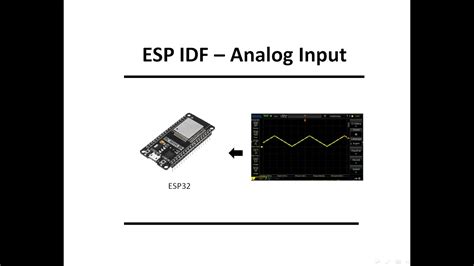 Analog Input To ESP32 In ESP IDF FreeRTOS Environment YouTube