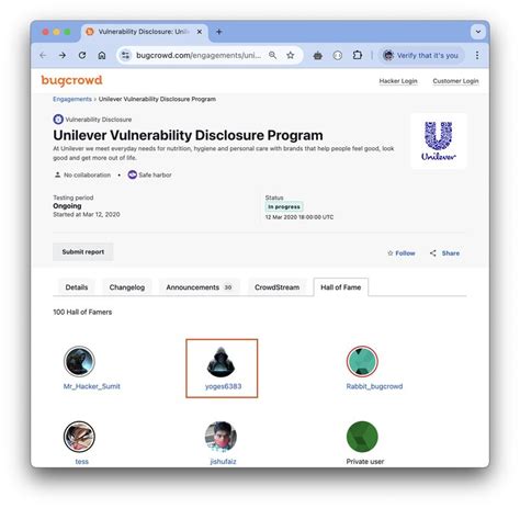 Cybersecurity Bugbounty Finstein Halloffame Ethicalhacking Cve