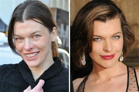 Milla Jovovich No Makeup