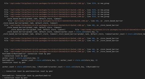 Runtimeerror Connection Reset By Peerruntimeerror · Issue 325