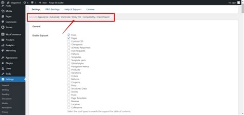 How To Use And Configure The Sticky Toggle Option Easy Table Of Contents