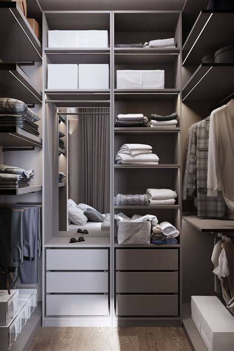 Организация хранения в гардеробной Небольшие гардеробные Дизайн Шкаф в прихожей