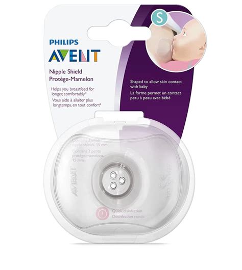 Philips Avent მკერდის თავის სილიკონის საფენი S ზომა 2 ცალი Veli Store