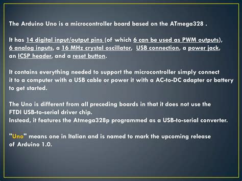 Introduction To Arduino Ppt Free Download