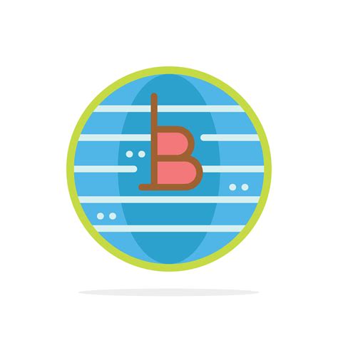 Future Money Bitcoin Block Chain Crypto Currency Decentralized Abstract Circle Background Flat