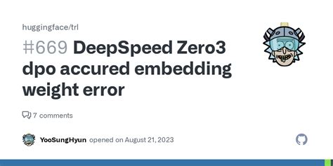 Deepspeed Zero3 Dpo Accured Embedding Weight Error · Issue 669